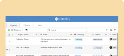 Create Your Own Custom Online Database For Free | Stackby