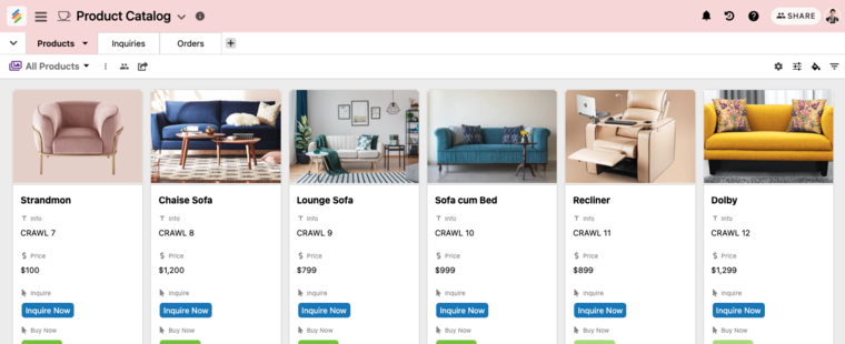 Create Your Own Custom Online Database For Free | Stackby
