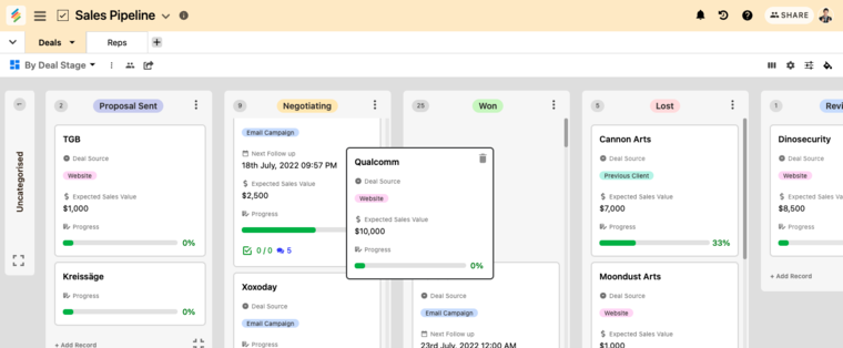 Free Online Database Creator - Stackby - Awarded by G2