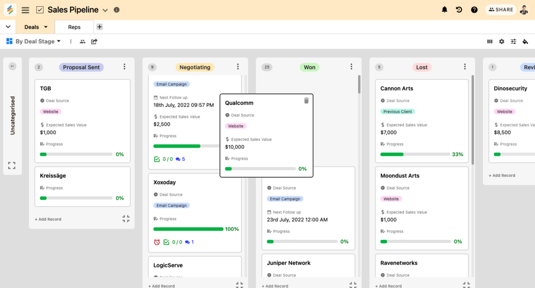 The Powerful Google Sheets Alternative | Stackby vs Google Sheets