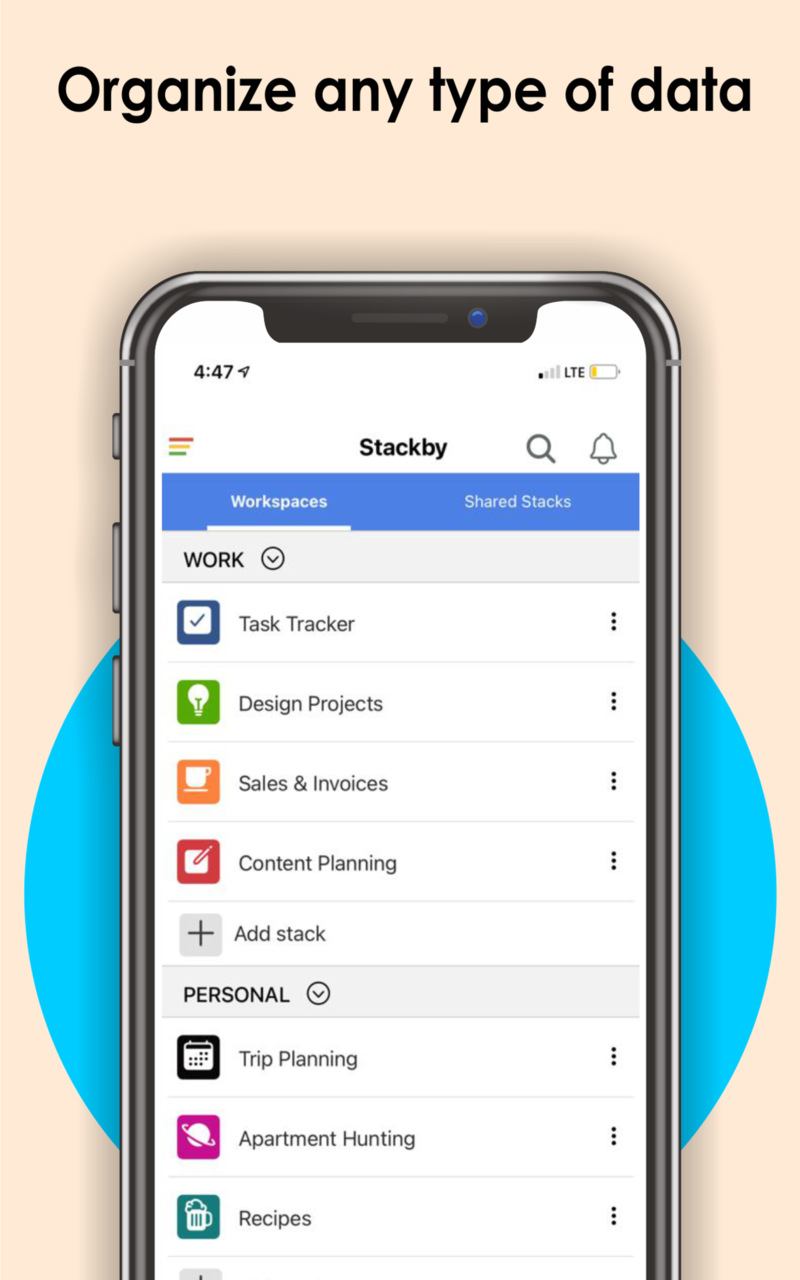 Stackby - Mobile Application