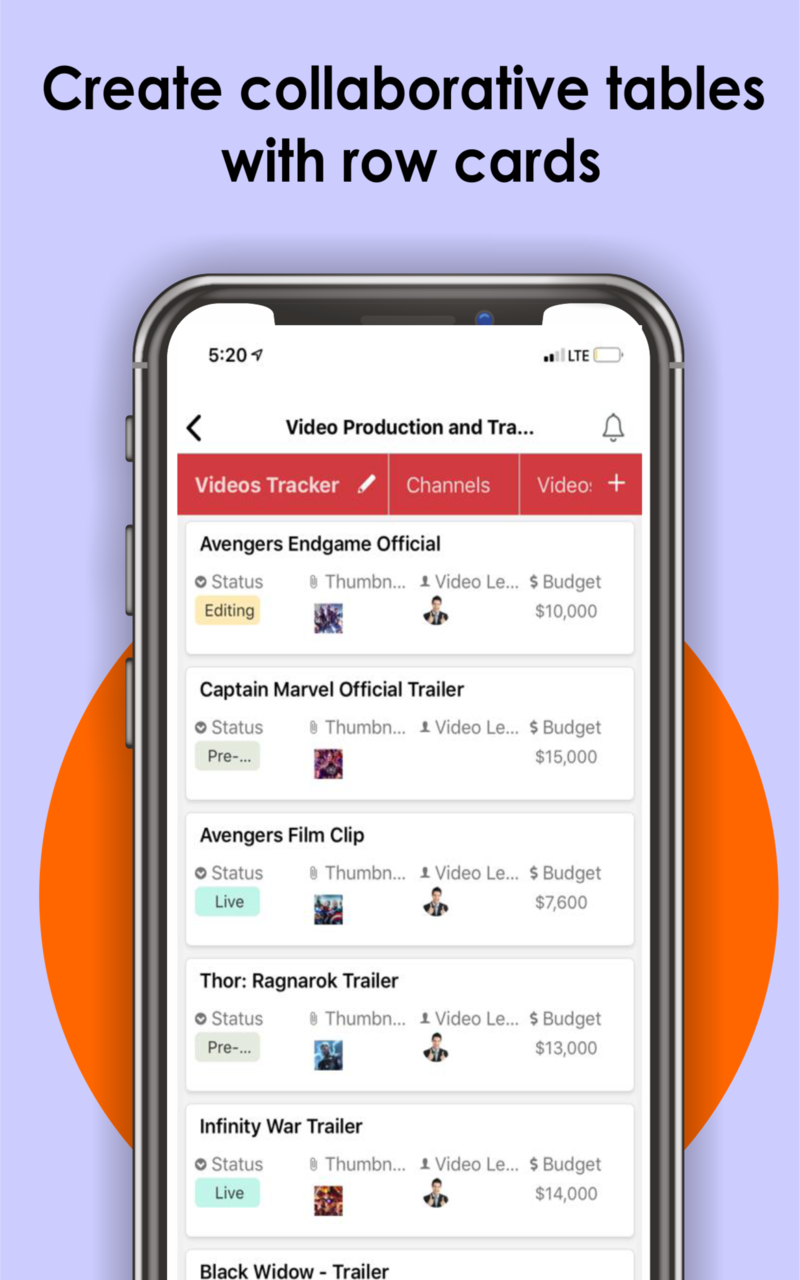 Stackby - Mobile Application