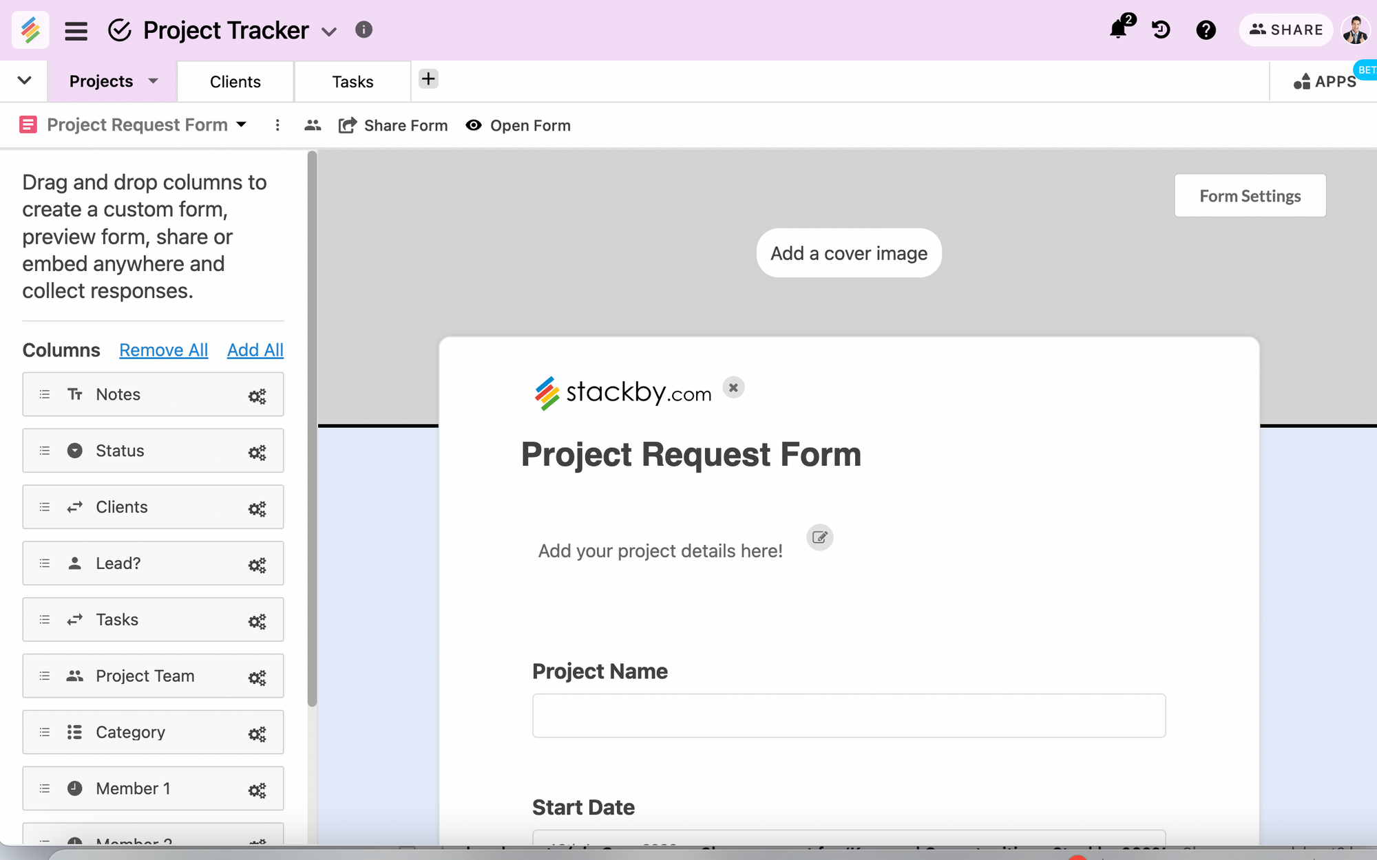 How To Create A Form In Excel A Step By Step Guide Stackby