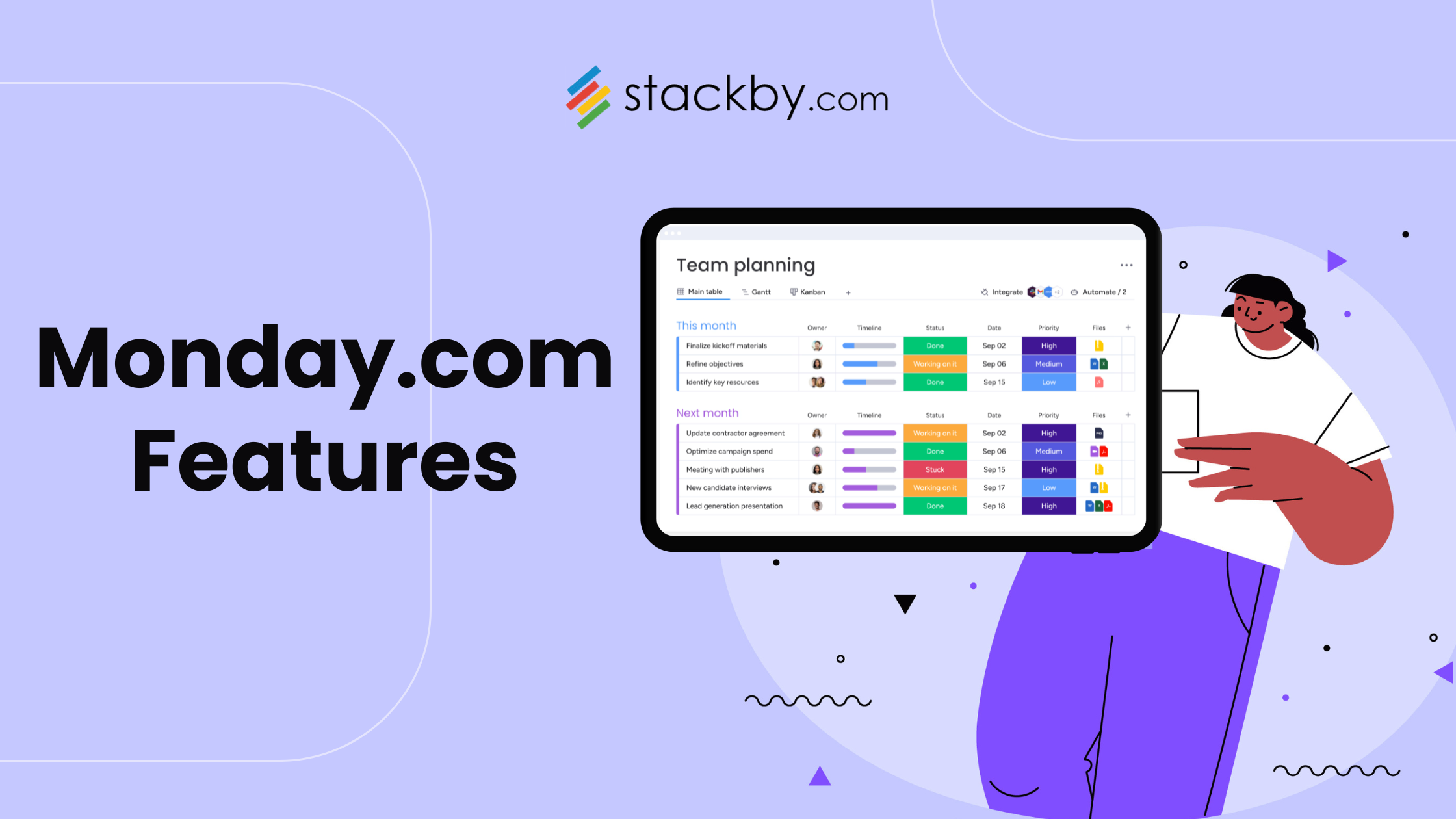 Monday.com Features 2025: Full Breakdown & Alternatives | Stackby