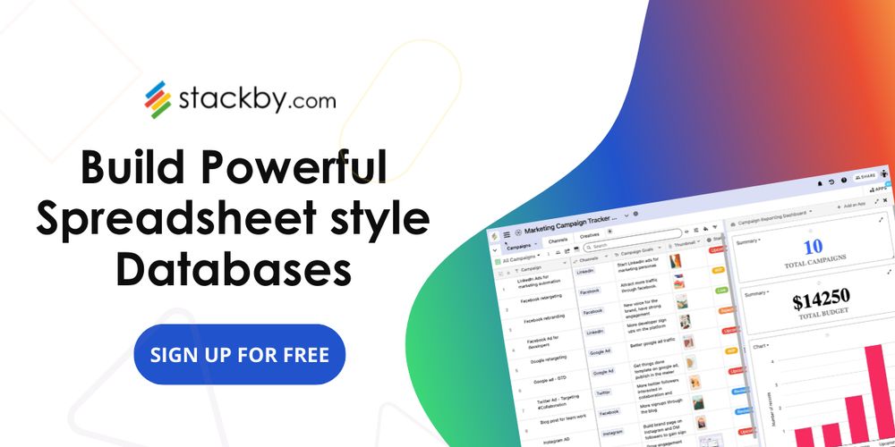 10 Best Spreadsheet Software to try in 2025 | Stackby