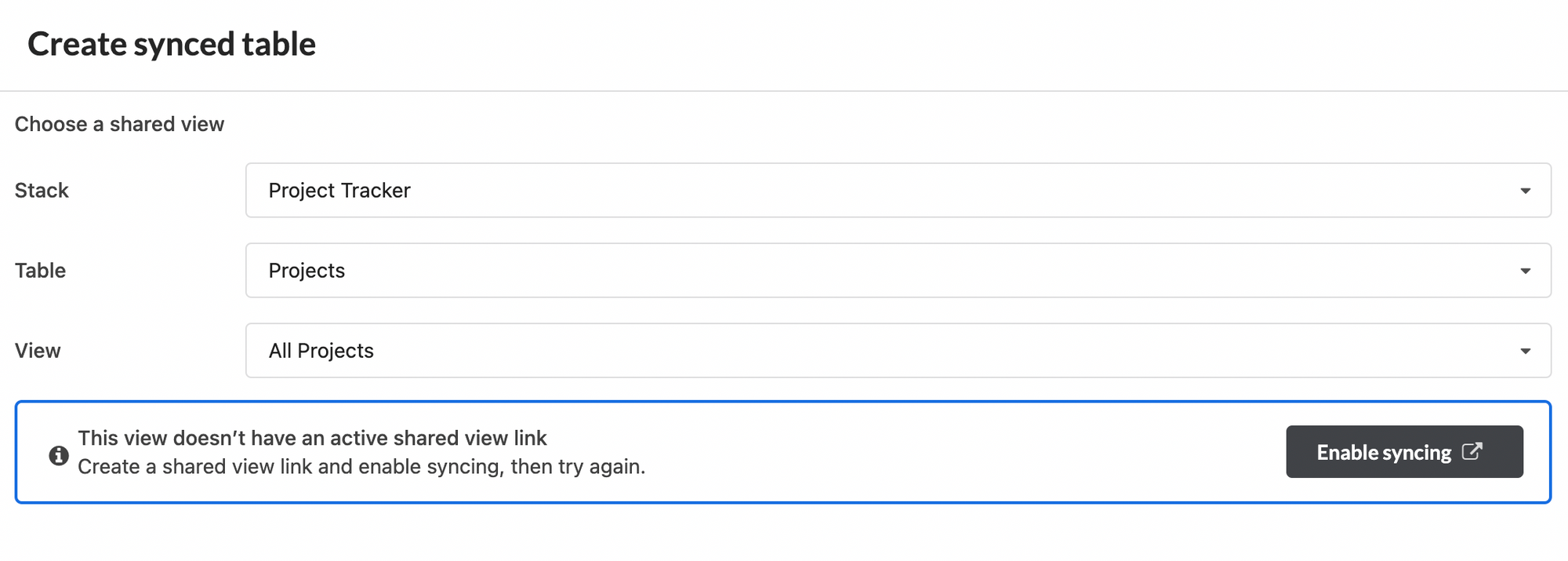 Introducing Sync: Now Link Between Multiple Databases