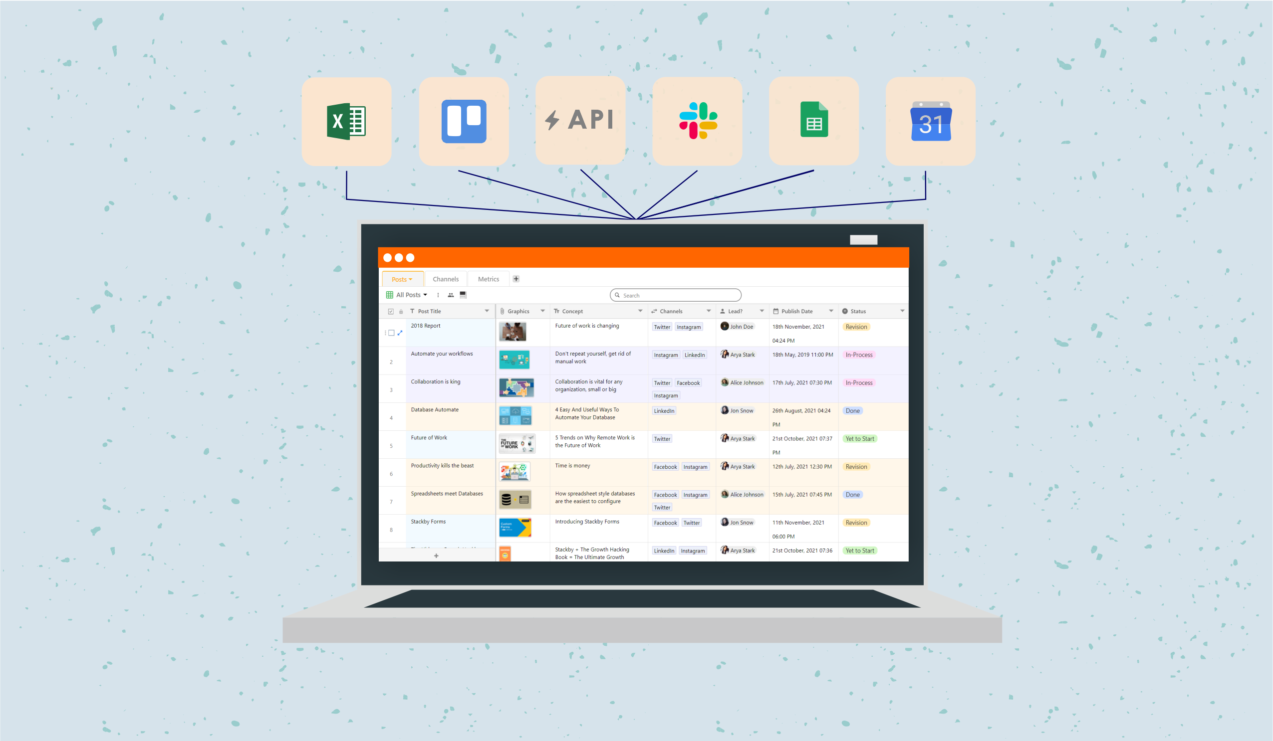 How to build CRM in Excel (6 steps + Templates) | Stackby