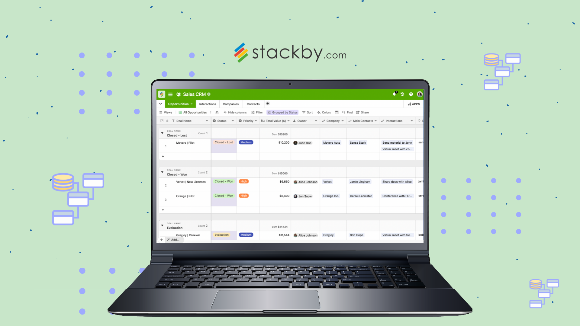 Introducing Grouping Records in Stackby