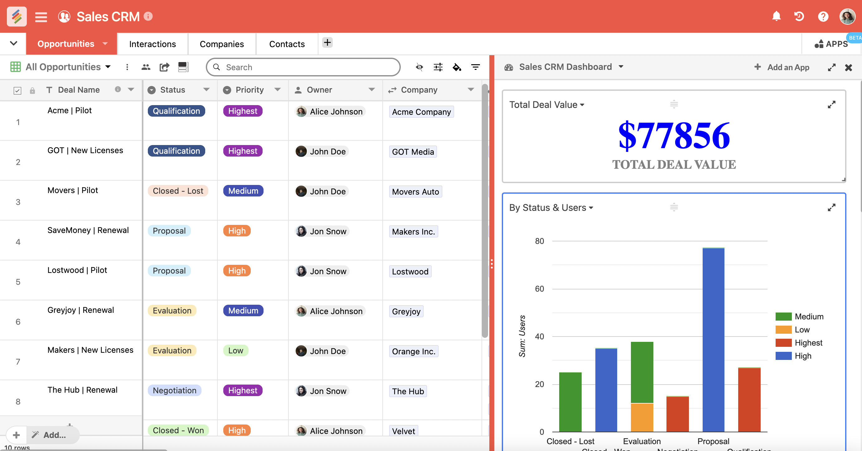 10 Best rated free CRM software for 2025