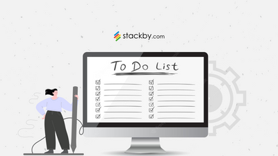How to create to-do list in Excel - Stackby Blog